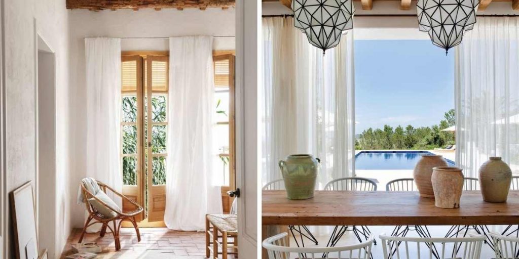 Cómo decorar una casa de pueblo con poco dinero